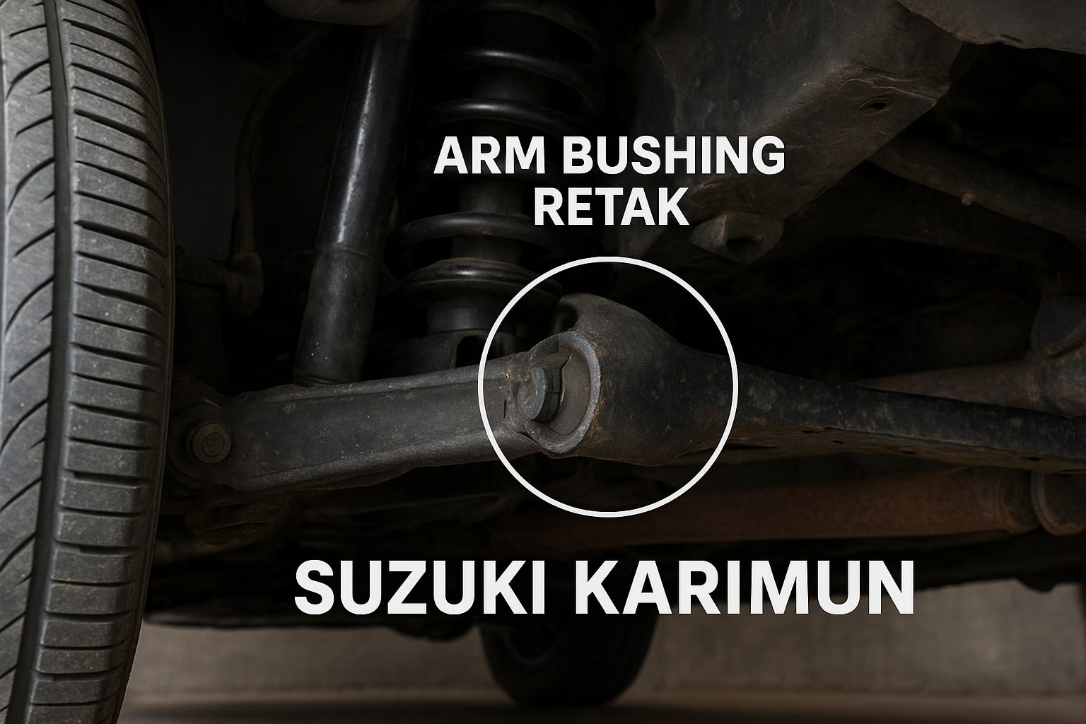 Kenali Gejala Bushing Arm Mobil Suzuki Karimun Yang Retak Dan Tempat ...